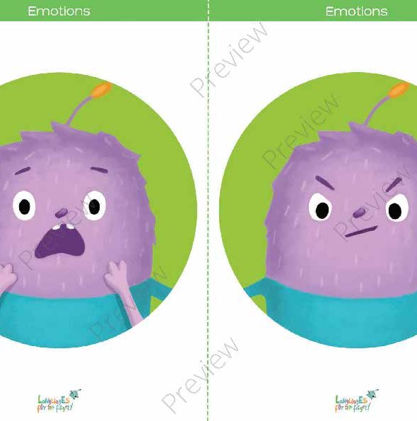 Emotions Printable Flashcards Pack